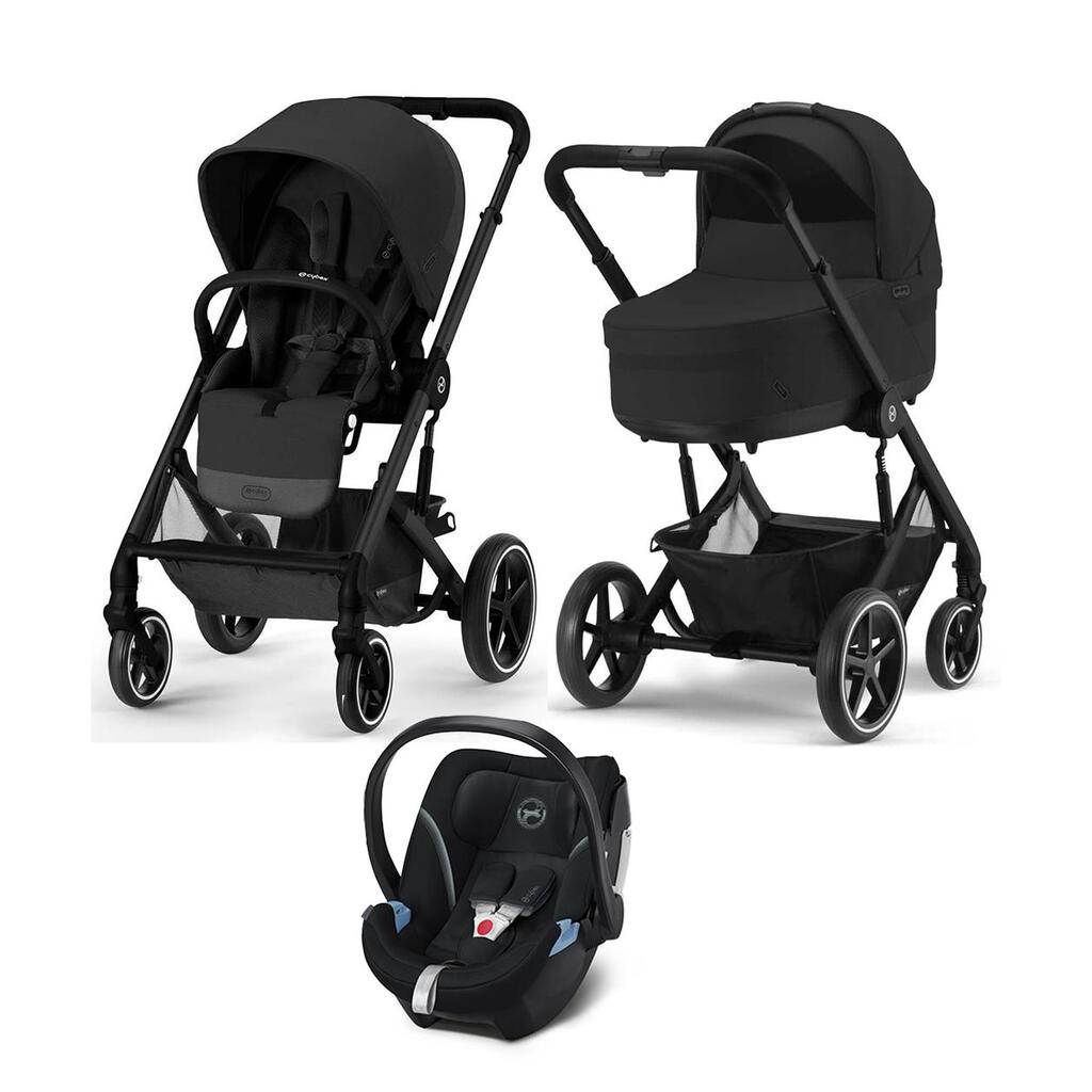 Cybex Balios S Lux kolica 3 u 1 sa auto sedištem Aton S2 i-size - Moon ...