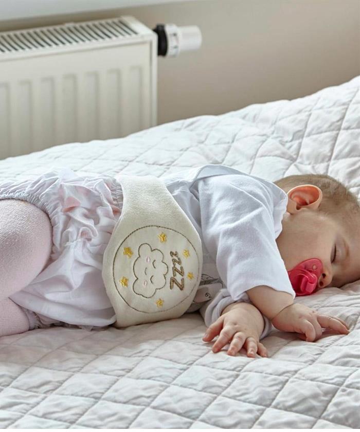 BabyJem termofor za grčeve za bebe u obliku pojasa - Siva - Kiddy JOY