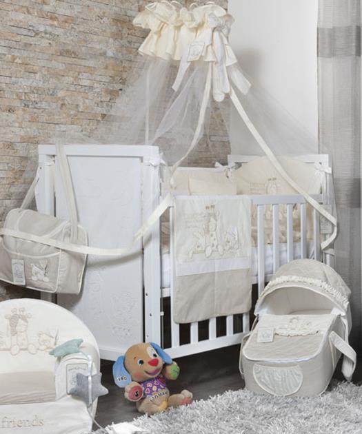 Textil komplet posteljina za krevetac za bebe Šumski svet - 120x60 cm ...
