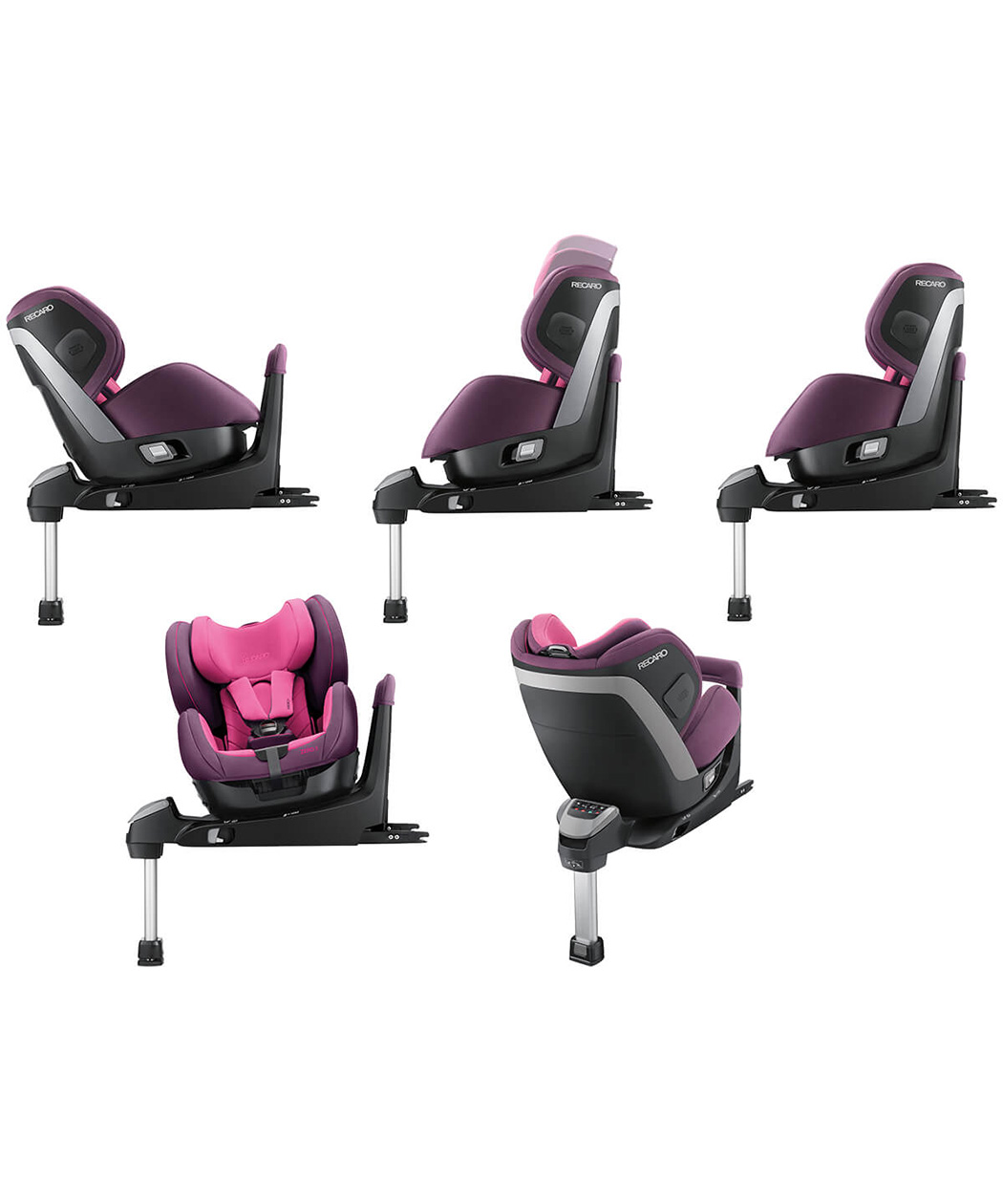 Recaro auto sediste ZERO.1 Performance Black od rodjenja do 18kg - Kiddy JOY