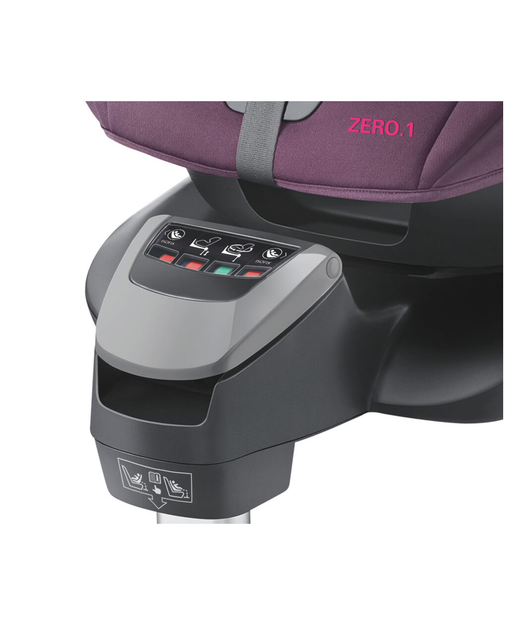 Recaro auto sediste ZERO.1 Performance Black od rodjenja do 18kg - Kiddy JOY